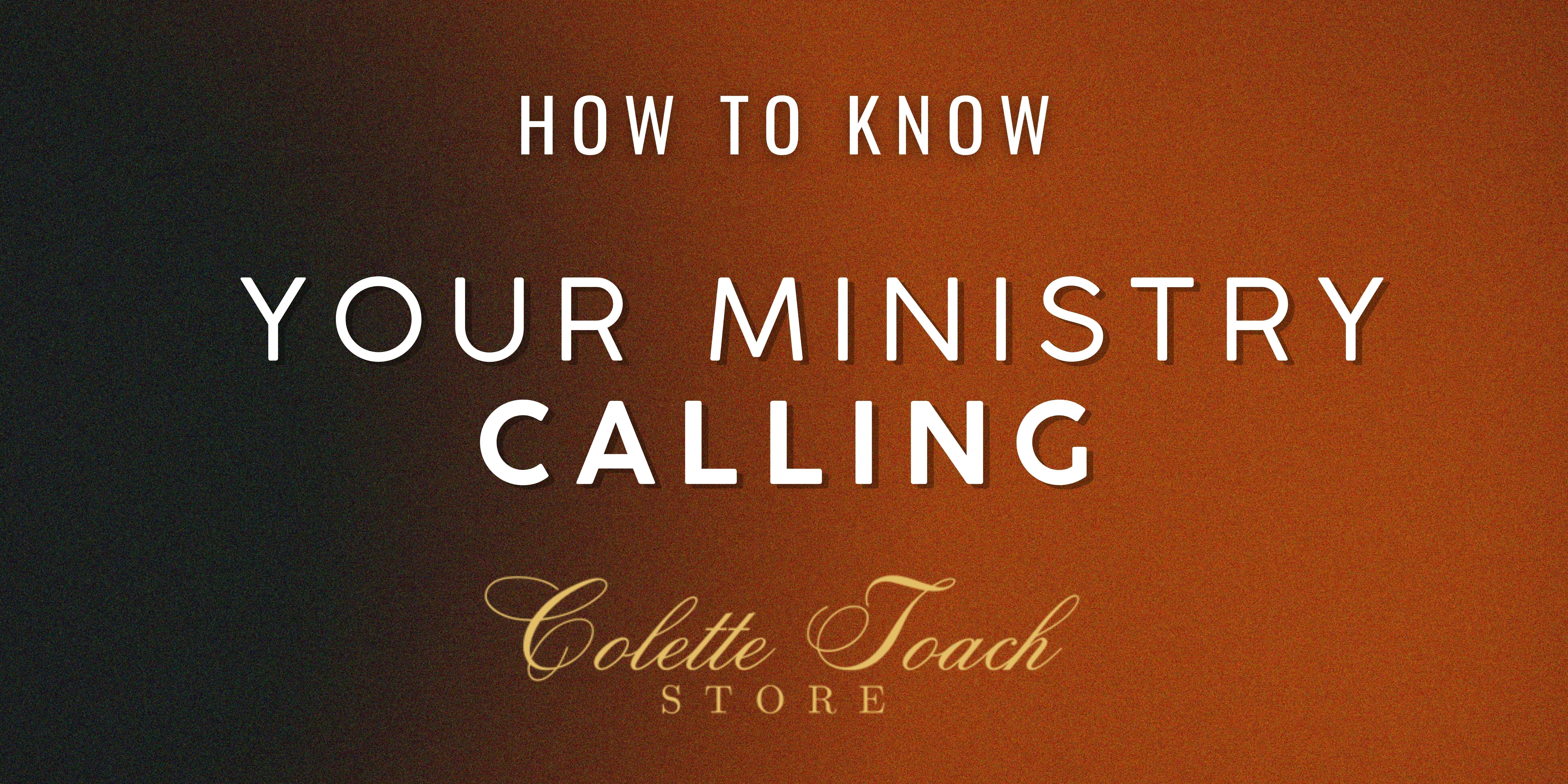How to Know Your Ministry Calling - Step 1 to Fivefold Service ...